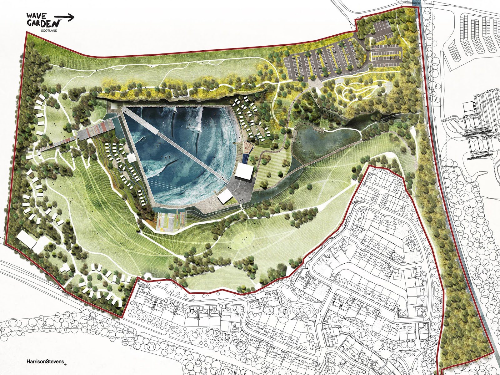 Wavegarden Scotland Rendered Masterplan (1:2500 @ A3) - Revista ...